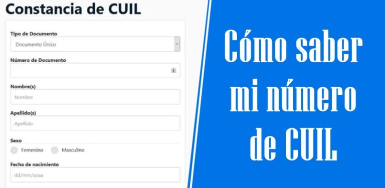 Cómo saber mi número de CUIL - Argentina | Guía Útil